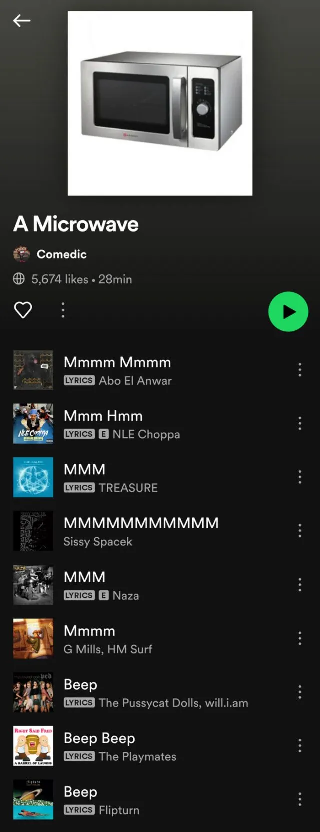 30 Perfectly Put Together Playlists That A Just Too Funny To No Laugh At