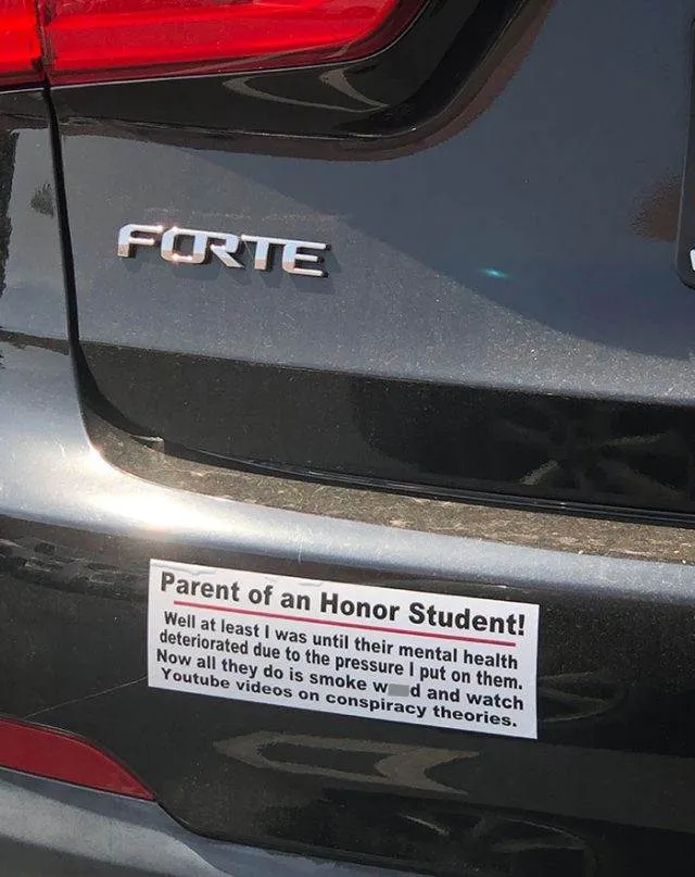 30 Times People Spotted Hilarious Bumper Stickers Ever