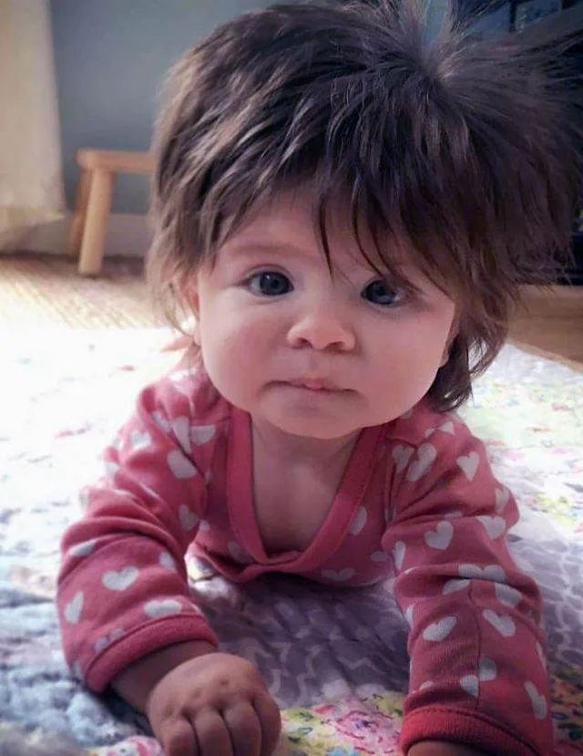 30 Incredibly Adorable Babies Sporting Fantastic Hairstyles