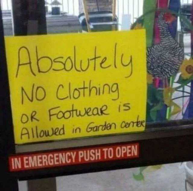 30 Hilarious Signs That Defy Logic And Common Sense