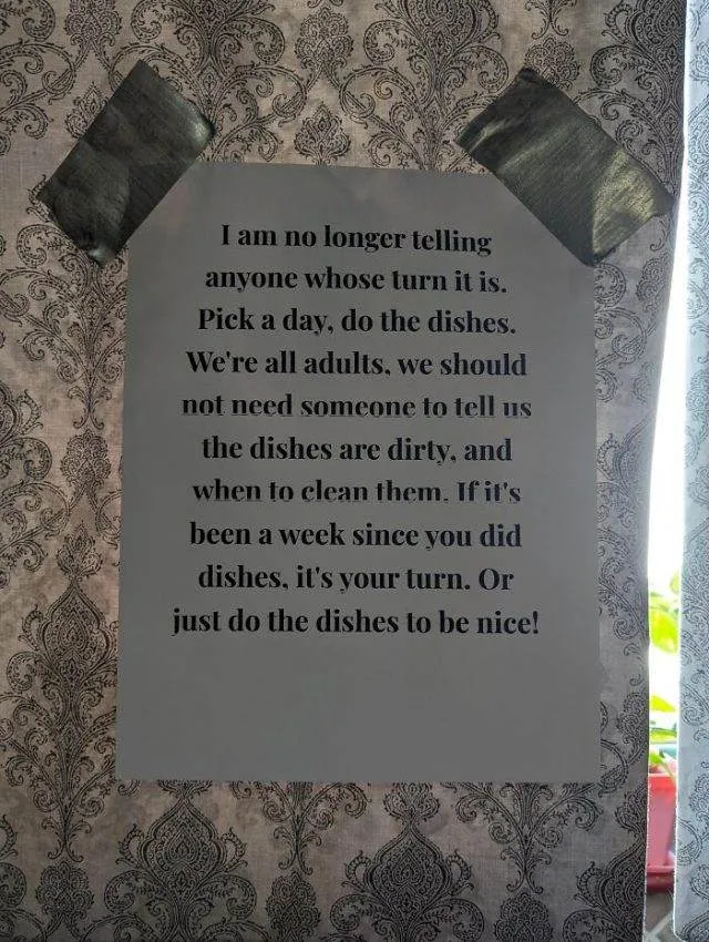 30 Hilarious Passive-Aggressive Notes That Left People