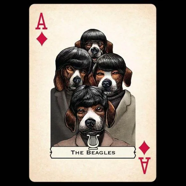 30 Pictures Of Playing Cards Reimagined As Cats And Dogs