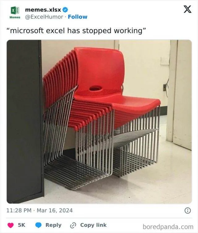 30 Hilarious And Relatable Photos For Microsoft Excel