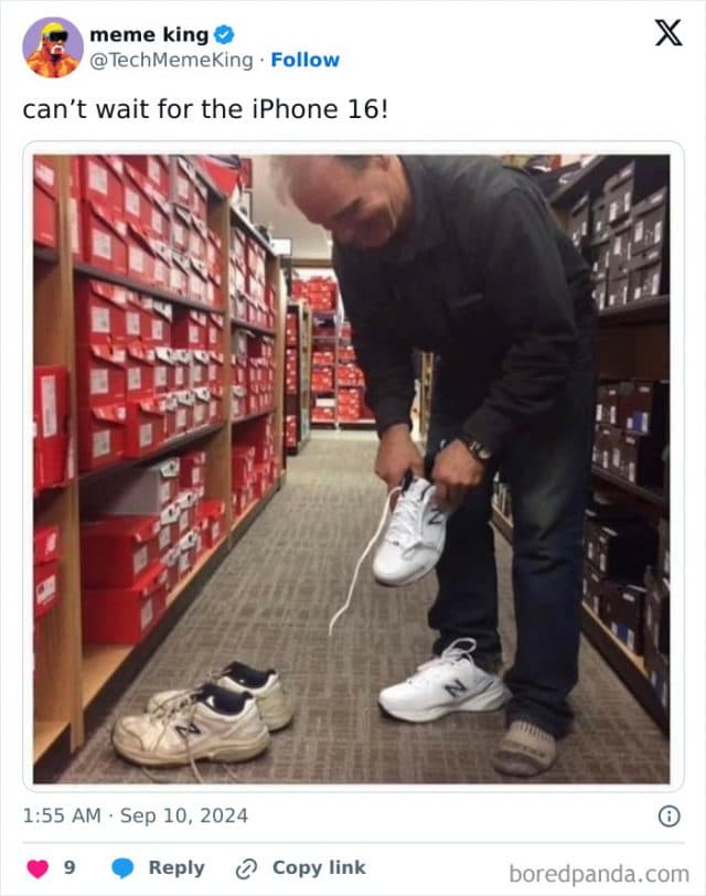 30 Of The Best Memes As Apple Unveils IPhone 16 And The Inte