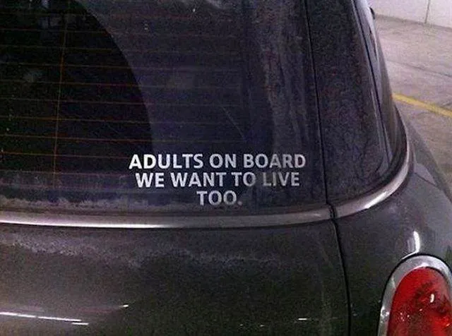 30 Hilarious Bumper Stickers Spotted In The Wild