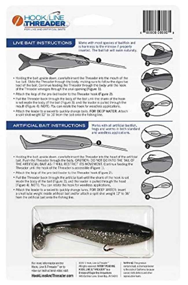 Hook Line And Threader - The Ultimate Live Bait Rig