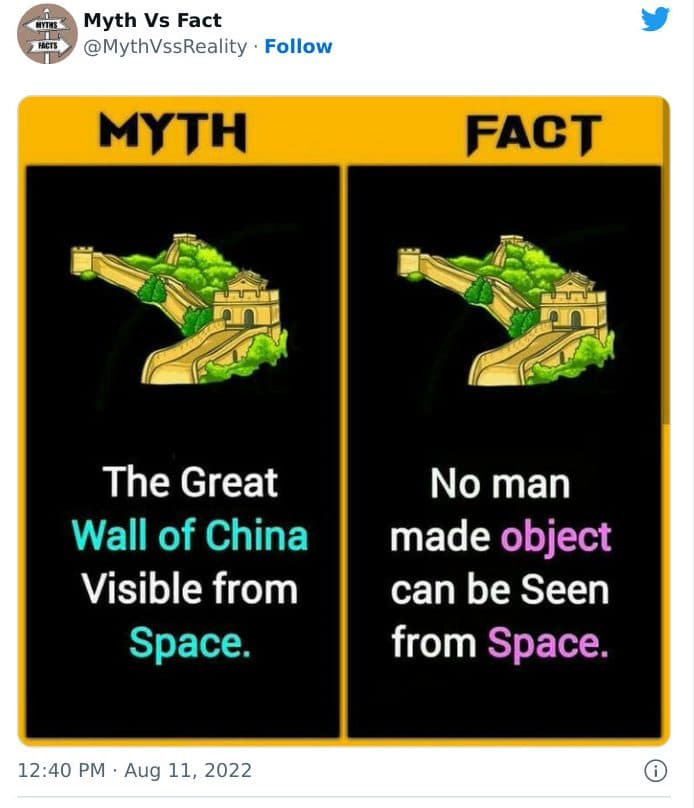 30 Incredibly Interesting Fact Vs Myths