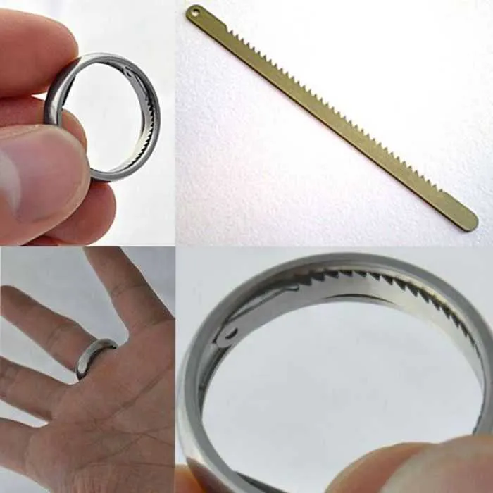Shomer-Tec Titanium Escape Ring