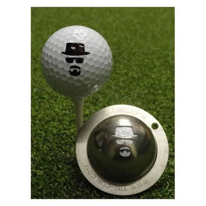 Tin Cup Golf Ball Custom Marker Alignment Tool