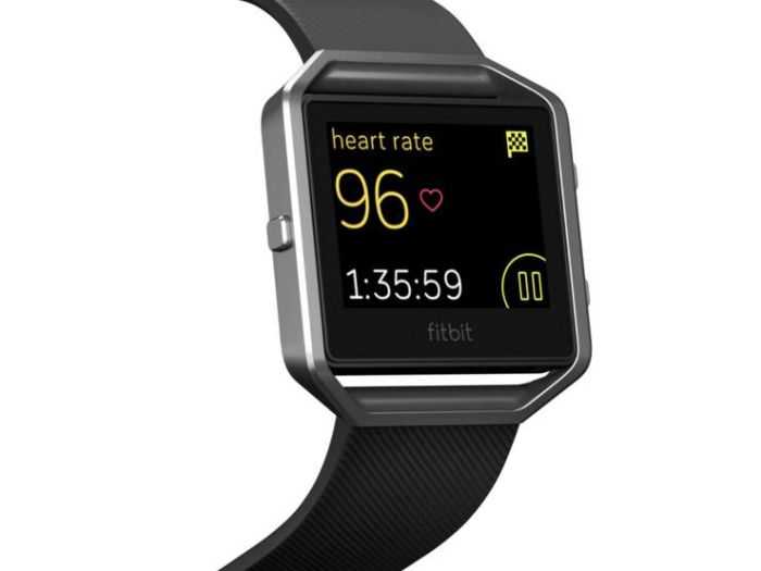 Fitbit Blaze Smartwatch In Black And Silver Is The Fitbit You Need In ...