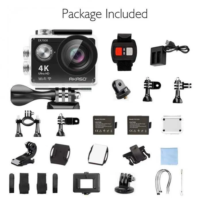 Capture Everything In 4K With AKASO E700 4K Sports Cam