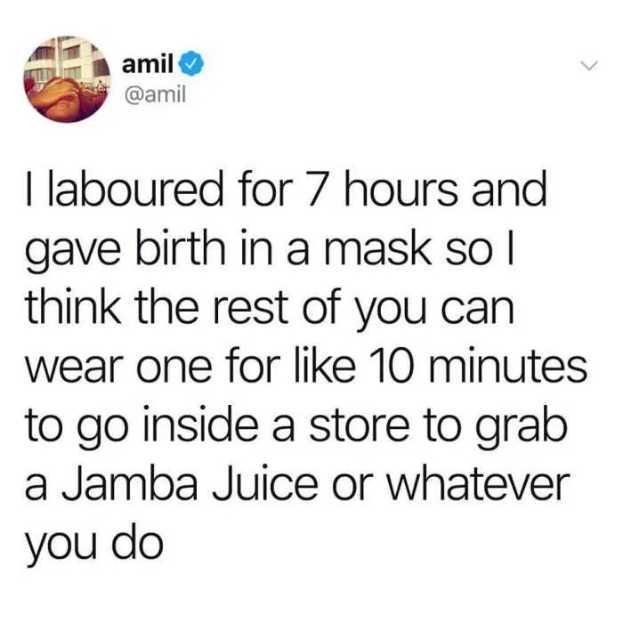 25 Funny Face Mask Memes | The Funny Beaver