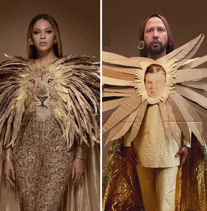 30 Hilarious Recreations Of Celebrity Photos