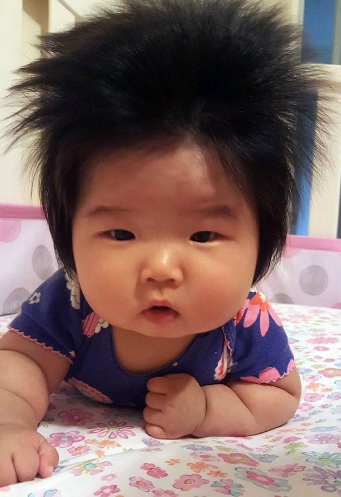 30 Incredibly Adorable Babies Sporting Fantastic Hairstyles