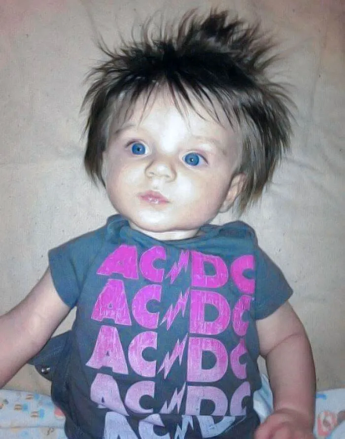 30 Incredibly Adorable Babies Sporting Fantastic Hairstyles