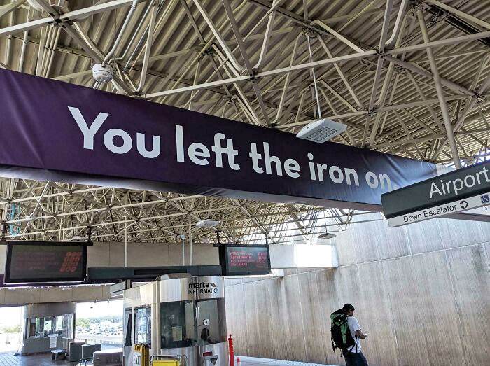 30 Hilarious And Bizarre Airport Photos