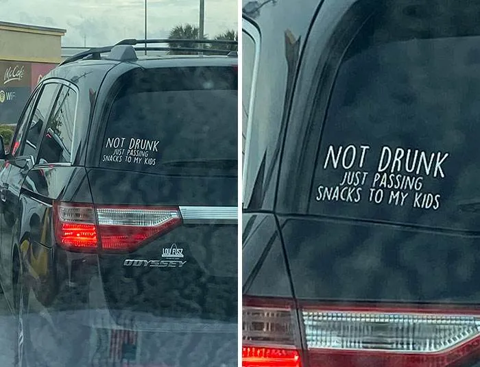 30 Hilarious Bumper Stickers Spotted In The Wild
