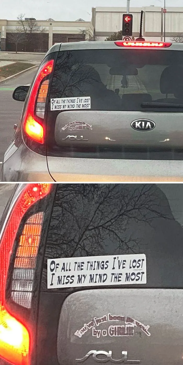 30 Hilarious Bumper Stickers Spotted In The Wild