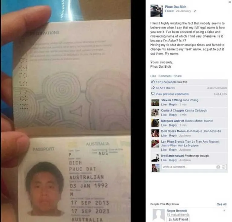 Phuc Dat Bich - Facebook Hates This Guy.