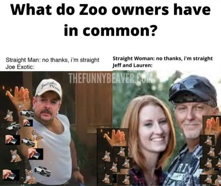 Joe Exotic Memes #TigerKing #TigerKingMemes | The Funny Beaver