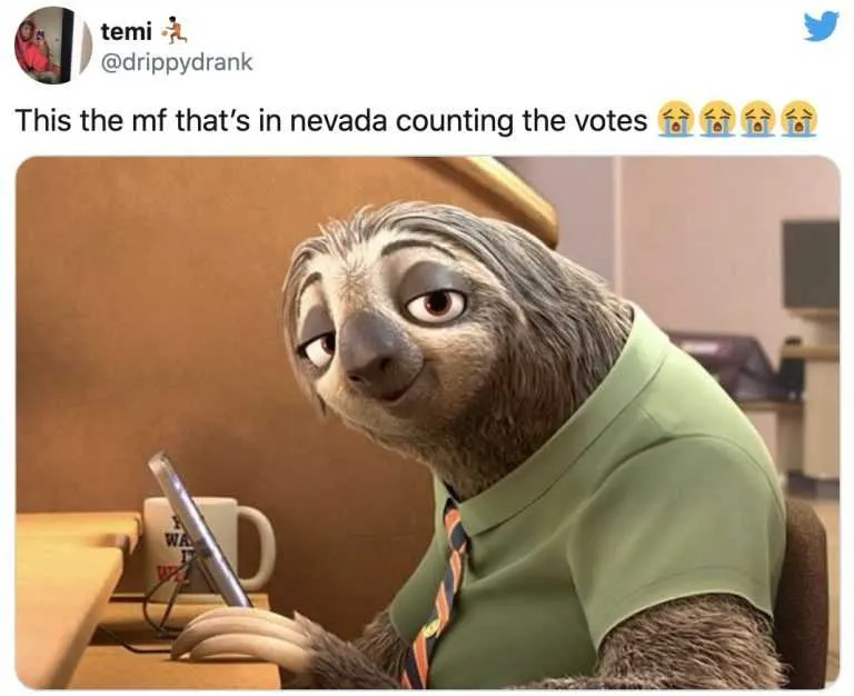 1, 2, 10, 3 Nevada Vote Counting Memes Because Who's Counting On Them?