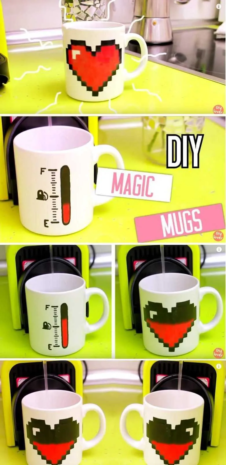 5 Incredible DIY Mug Art To Transform Plain Mugs Into Art | The Funny ...