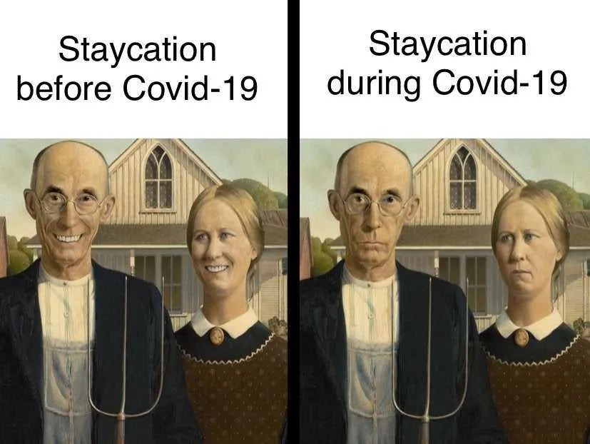 20 Staycation Memes Because Most Of Us Are At La Home Resort. | The ...