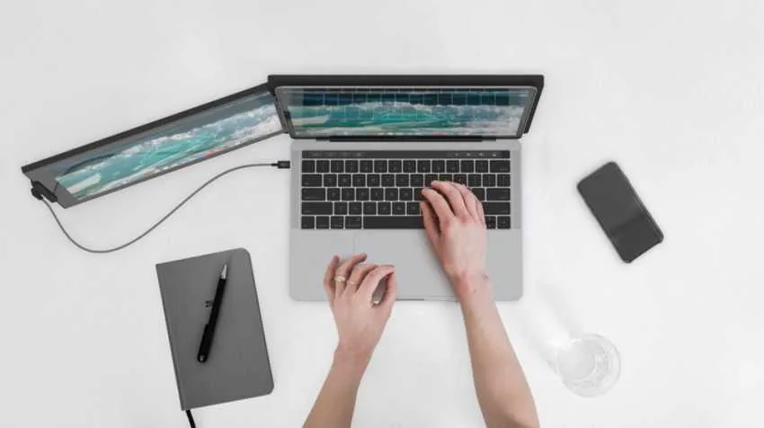 Increase Productivity With DUO, The Portable Dual Screen Monitor