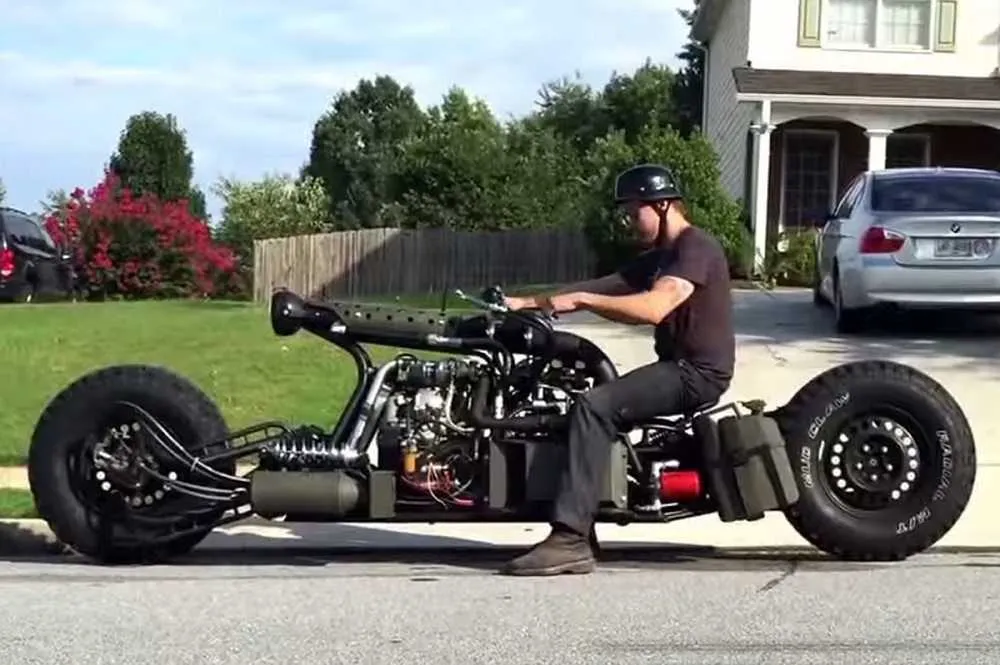 Hydrostatic Twin Turbo Diesel Motorcycle - And The Build