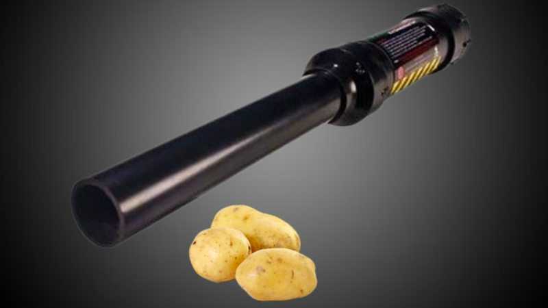 Urban Warrior Potato Gun 2.0 Can Shoot Potatoes 1/4 Mile