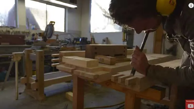 Watch The Samurai Carpenter Build An EPIC Workbench - The Samurai Workbench