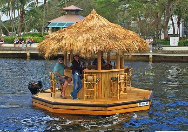 Crusin Tiki - Life Is Short, Own A Tiki Bar Boat For Yourself.