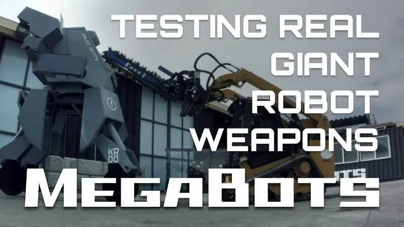 MegaBots Weapons Testing - Team USA For The Win