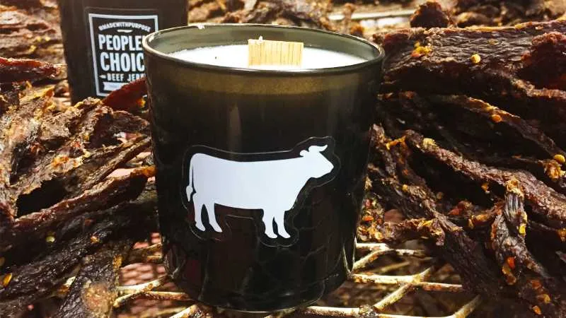 People's Choice Beef Jerky Scented Candle Will Have Your Place Smelling ...