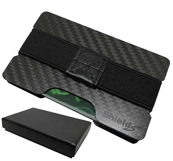 ShieldSurvival RFID Blocking Slim Carbon Fiber Wallet Looks And Works ...