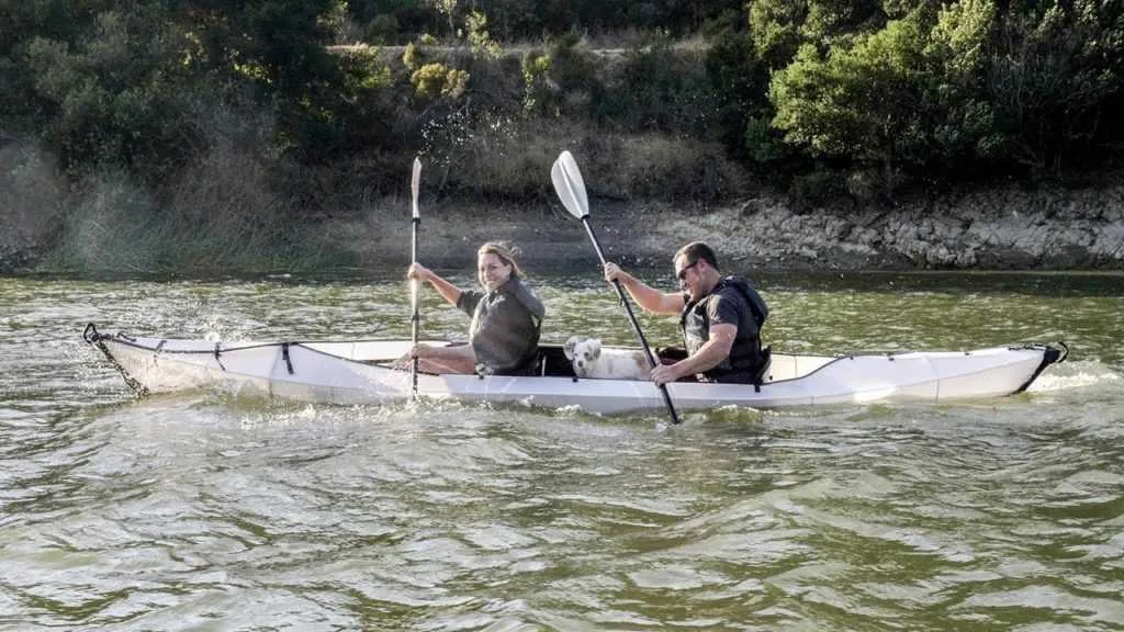 Meet The World's First Origami Tandem Kayak