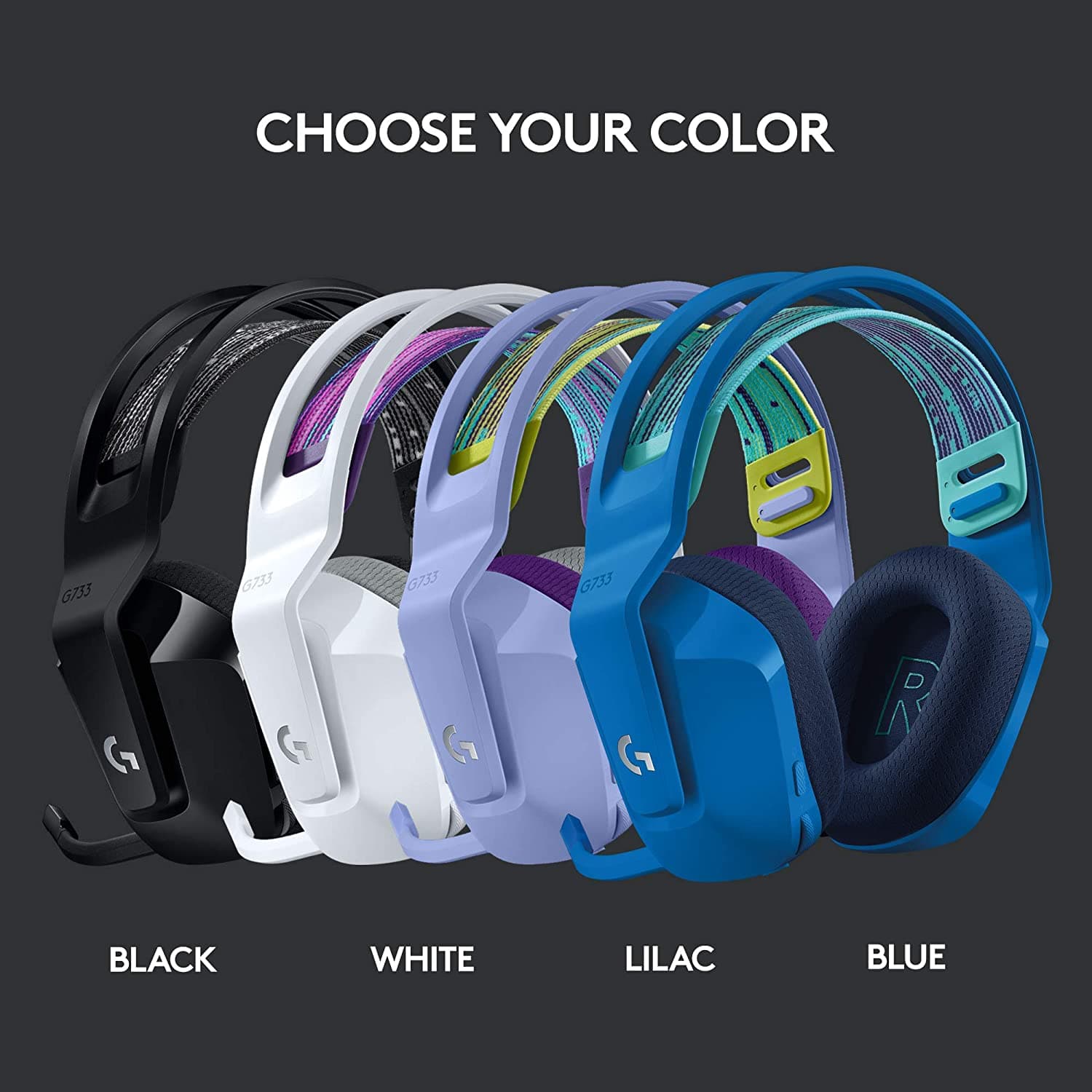 The Ultimate Gaming Headsets , The Logitech G733 Lightspeeds